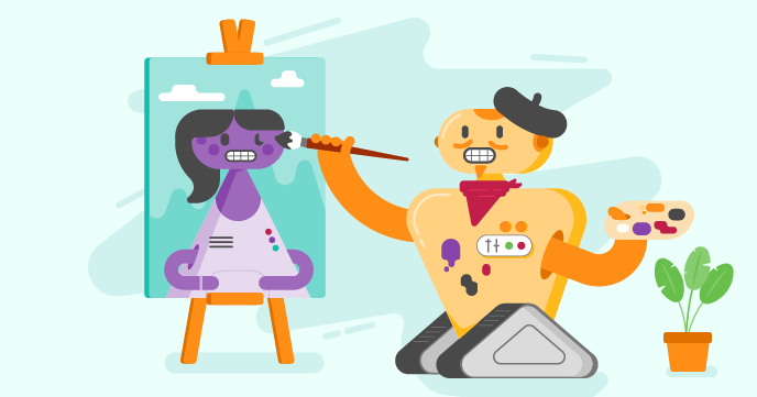 Create a piece of encoded artwork based on the user's name.