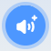 The add a sound icon