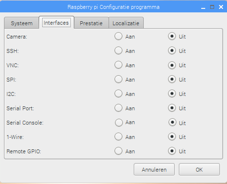 pi configuratie-interfaces