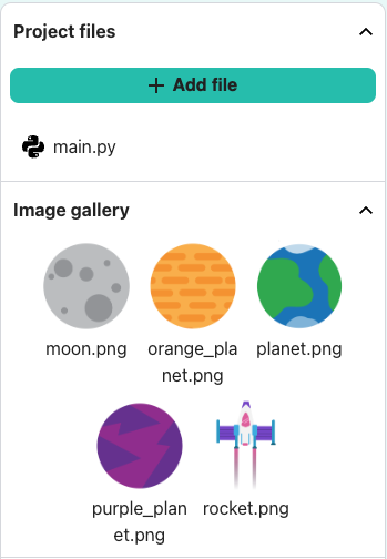 Choose a different planet