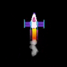 A slow animation of the smoke effect.