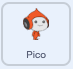 The Pico sprite.