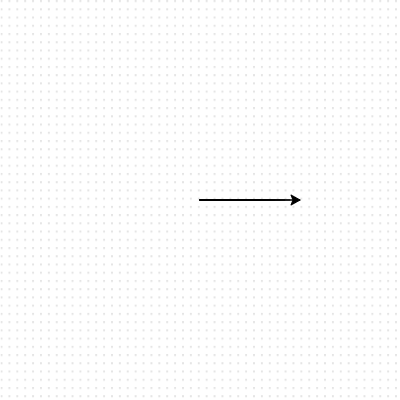 screenshot of turtle drawing an arrow on output